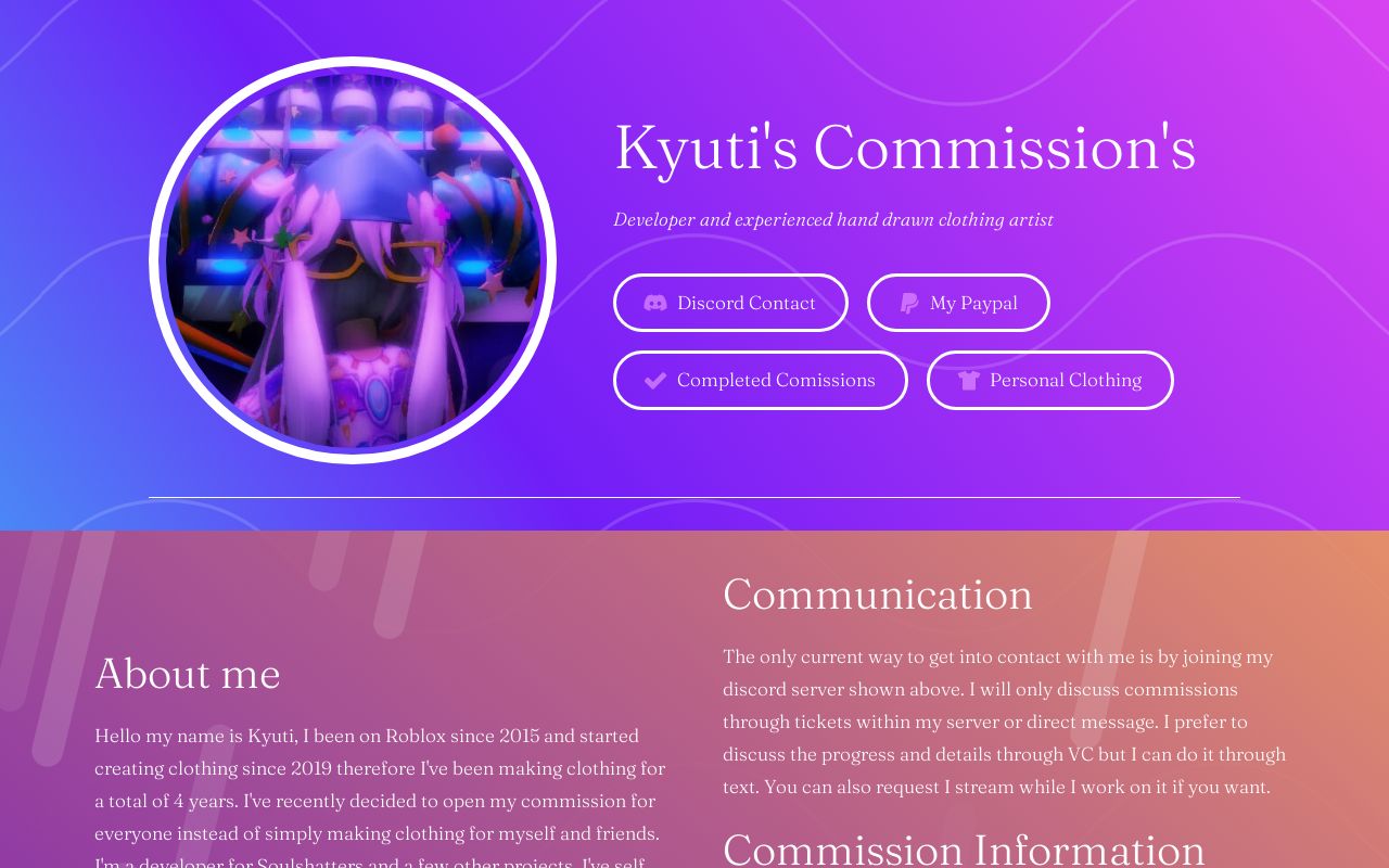 Kyuti's Commissions